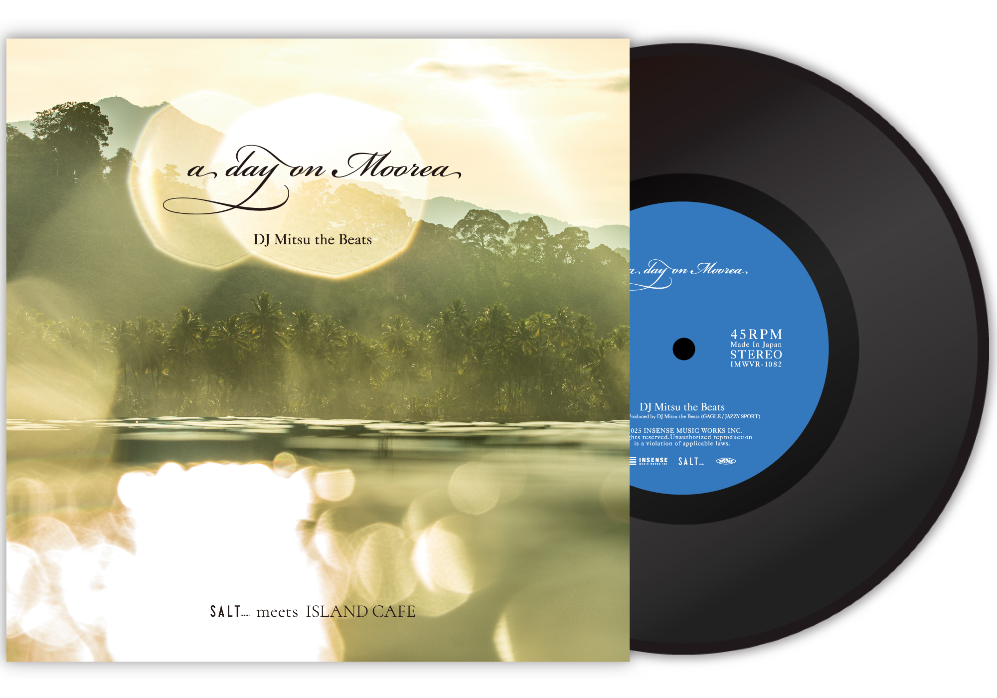 DJ Mitsu the Beats「a day on Moorea」10/22 (水) 7インチヴァイナル発売！南国の楽園での時間がテーマの ...