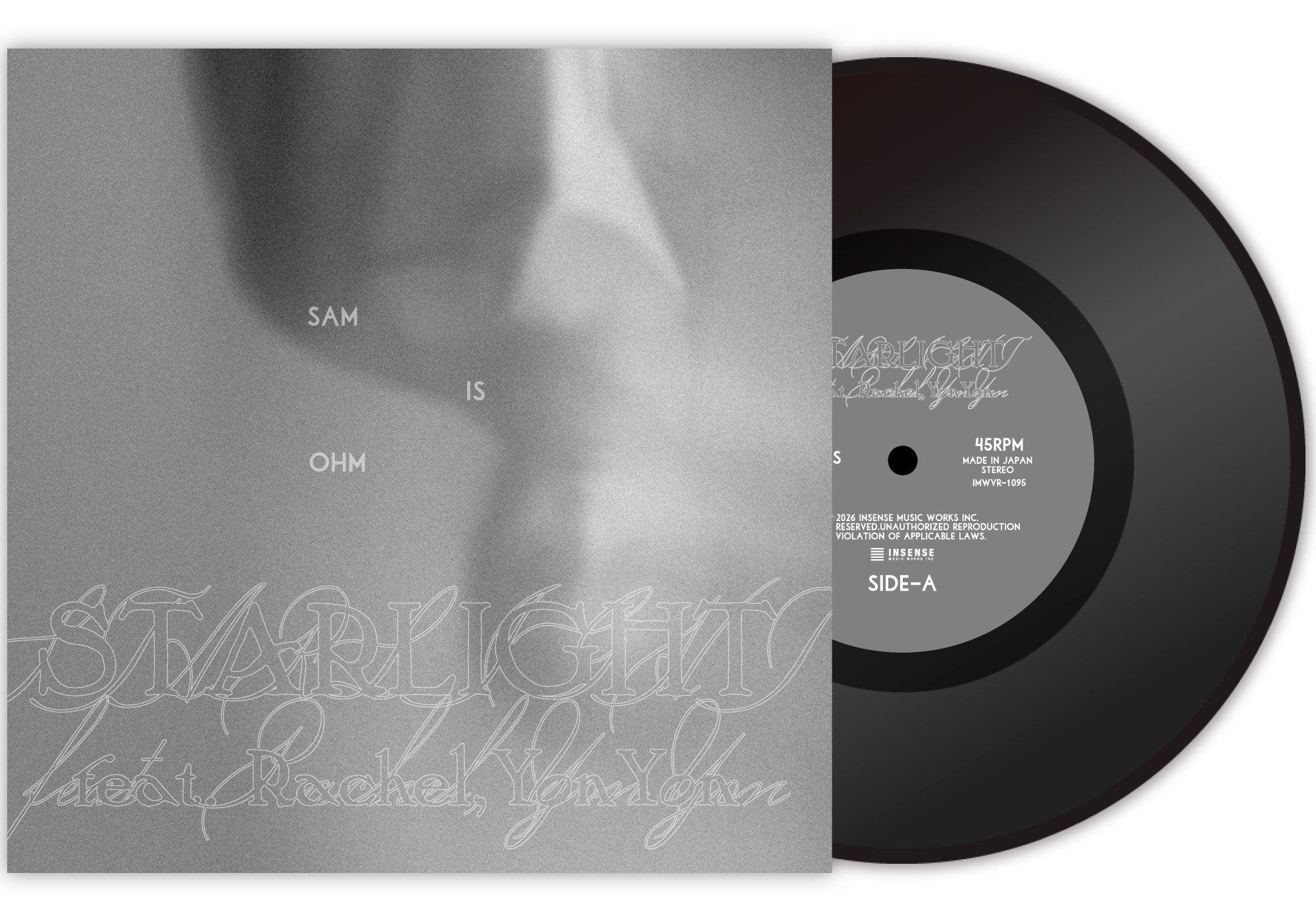 Sam is Ohm「STARLIGHT feat. Rachel & YonYon」 1/28 (水) 7インチヴァイナル発売！ナイトシティ ...